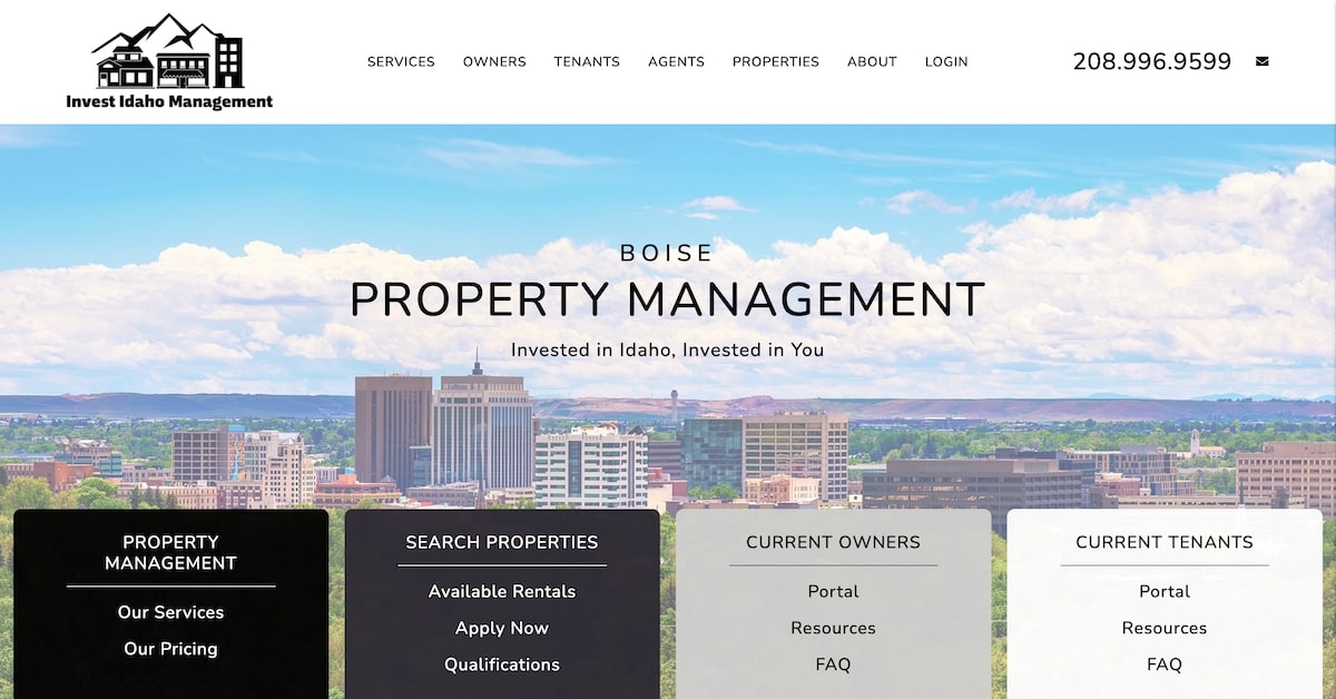 Boise Property Managers | Invest Idaho Management